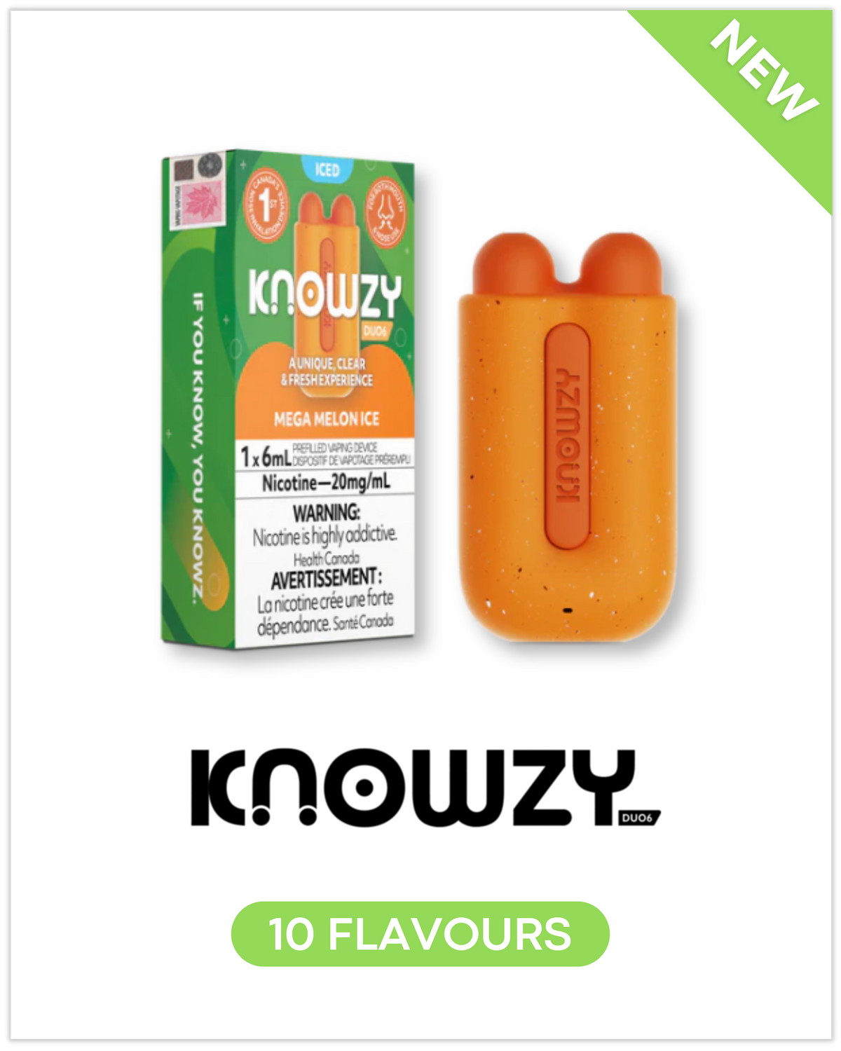 Knowzy Duo6 Disposables — Fat Panda Webstore