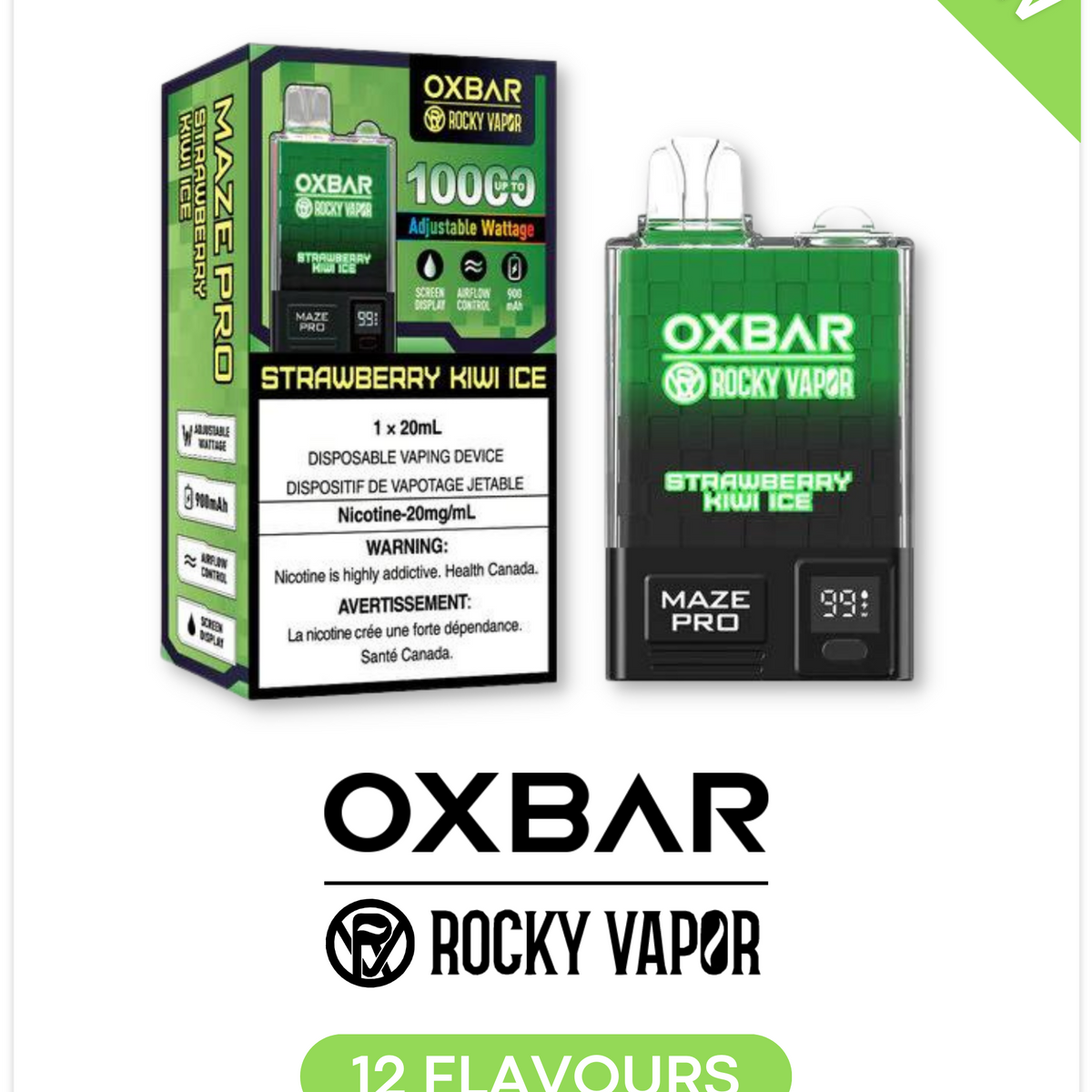 Rocky Vapor OXBAR Maze Pro 10K Disposable — Fat Panda Webstore