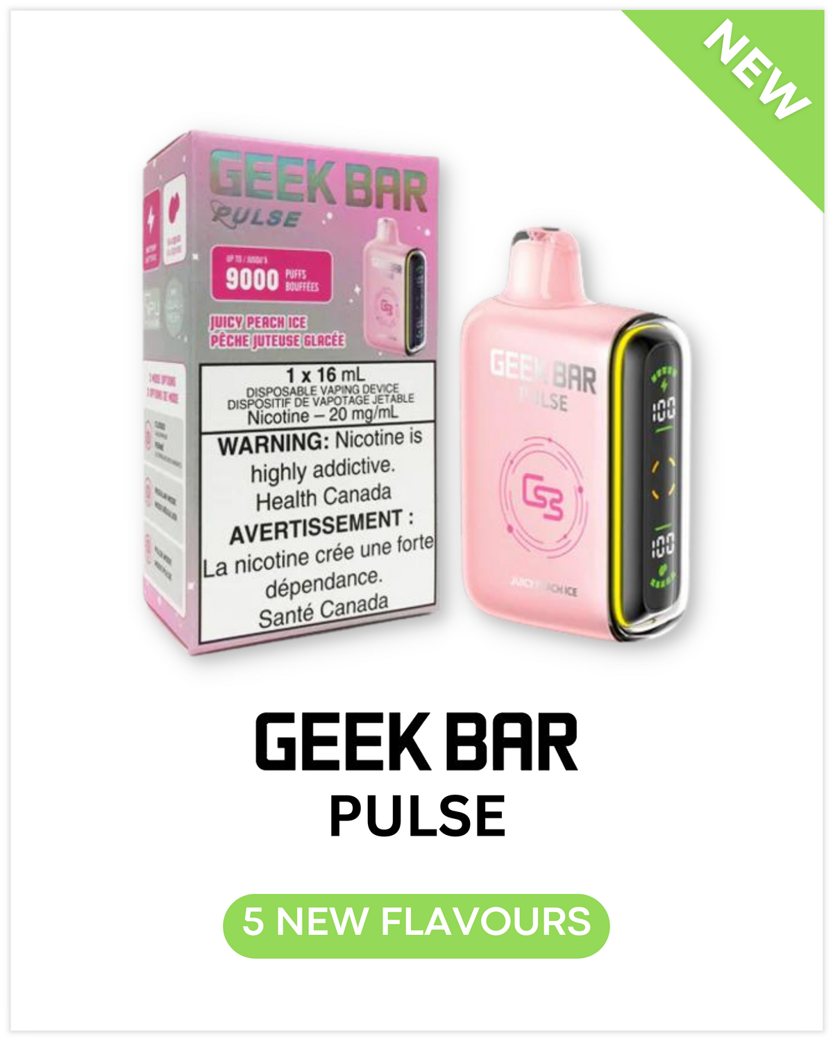 Geek Bar Pulse 9K Disposable — Fat Panda Webstore