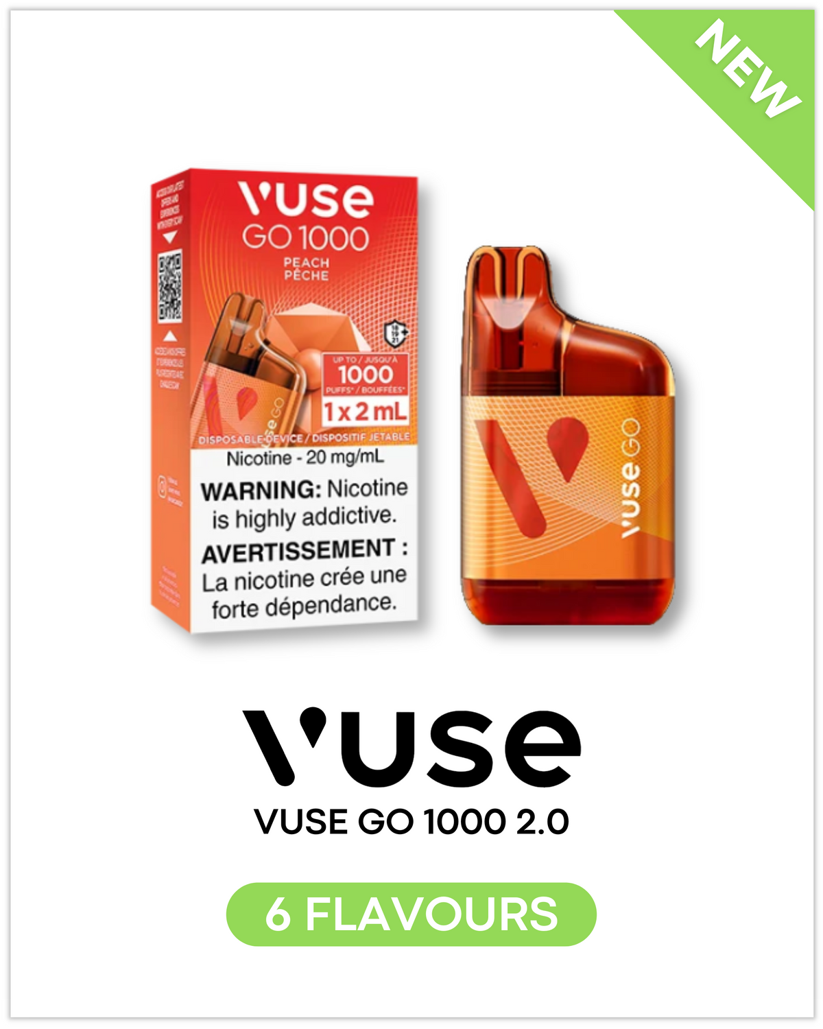 Vuse GO 1000 2.0 Disposable — Fat Panda Webstore