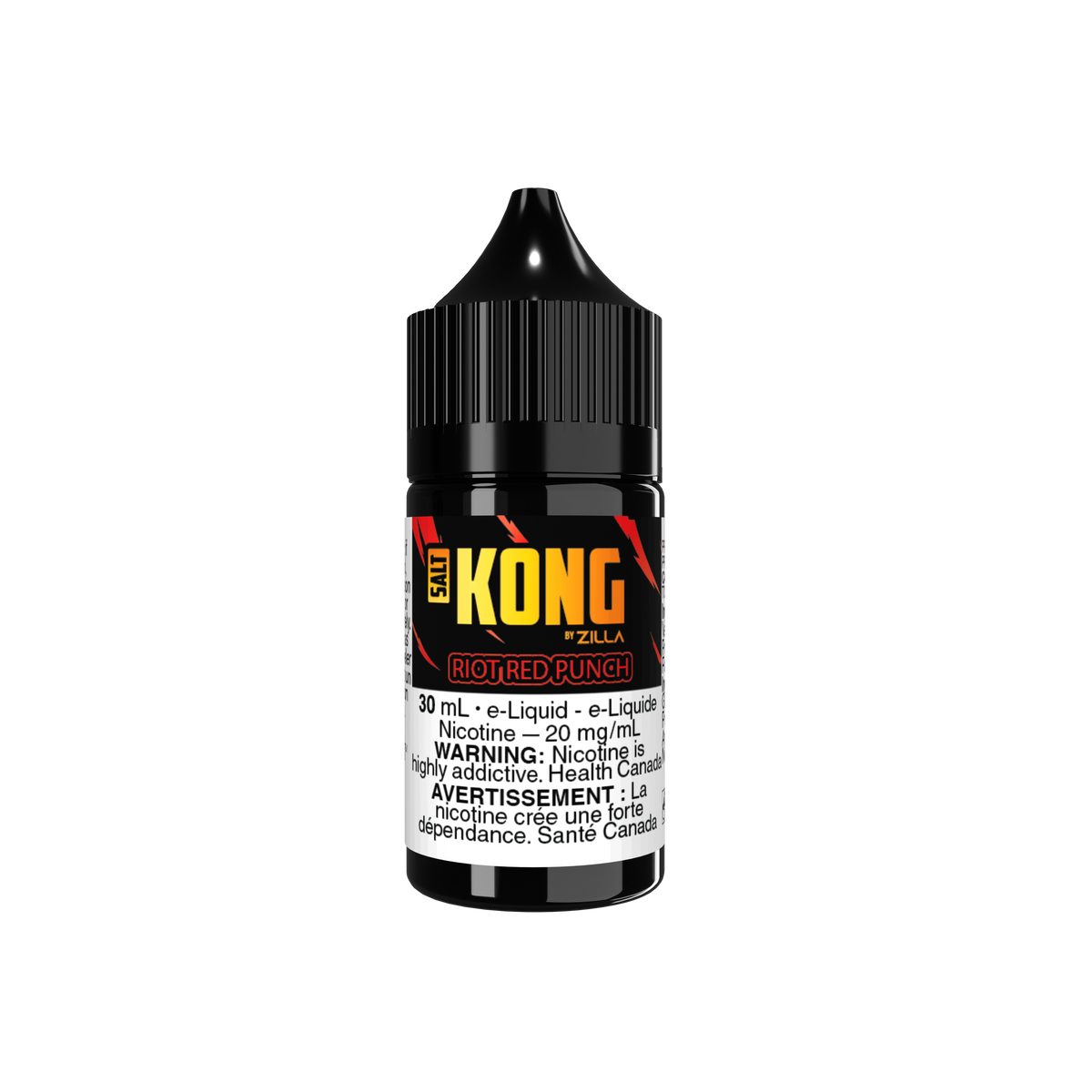 Kong Salt by Zilla - Riot Red Punch 30ml — Fat Panda Webstore