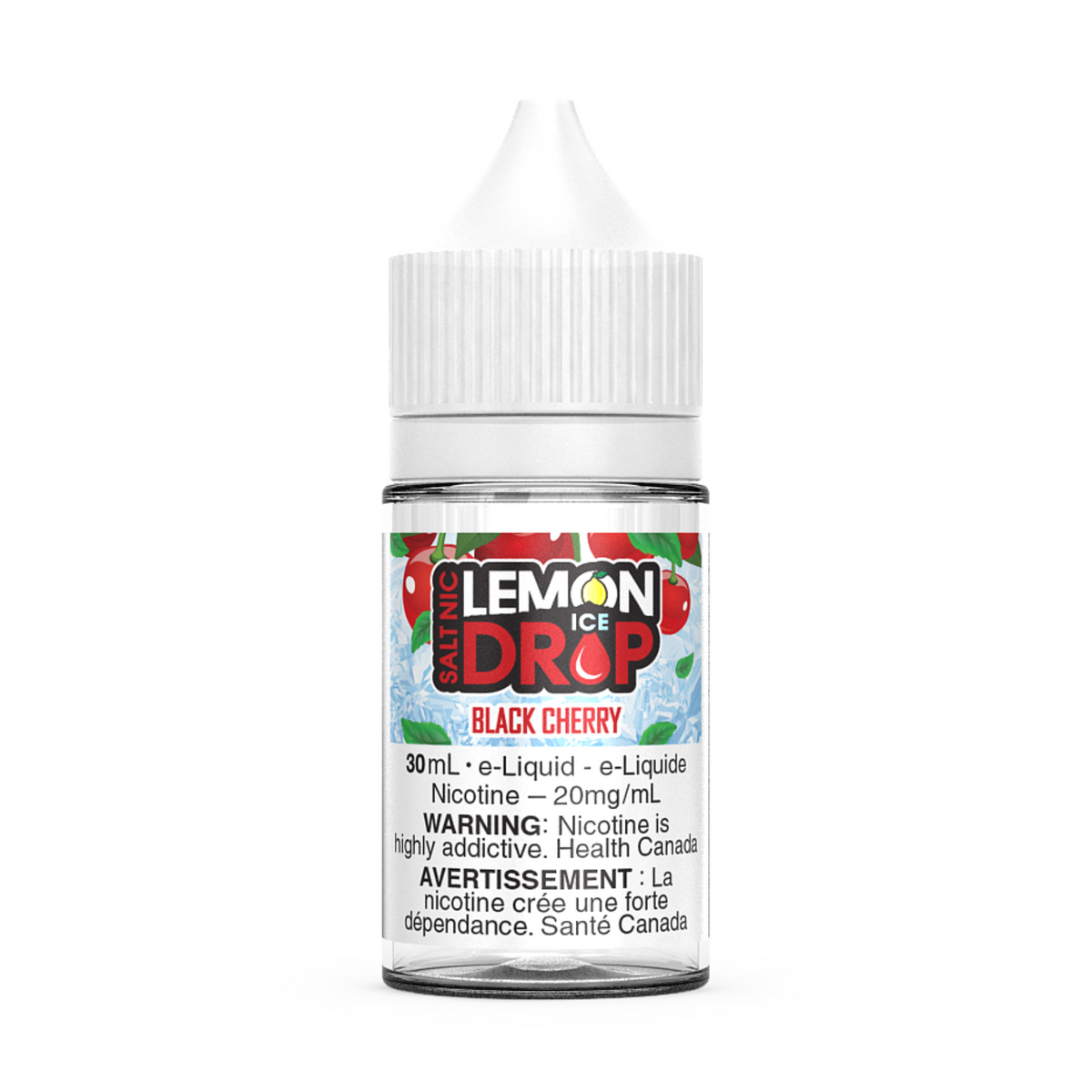 Lemon Drop Ice Salt - Black Cherry 30ml — Fat Panda Webstore