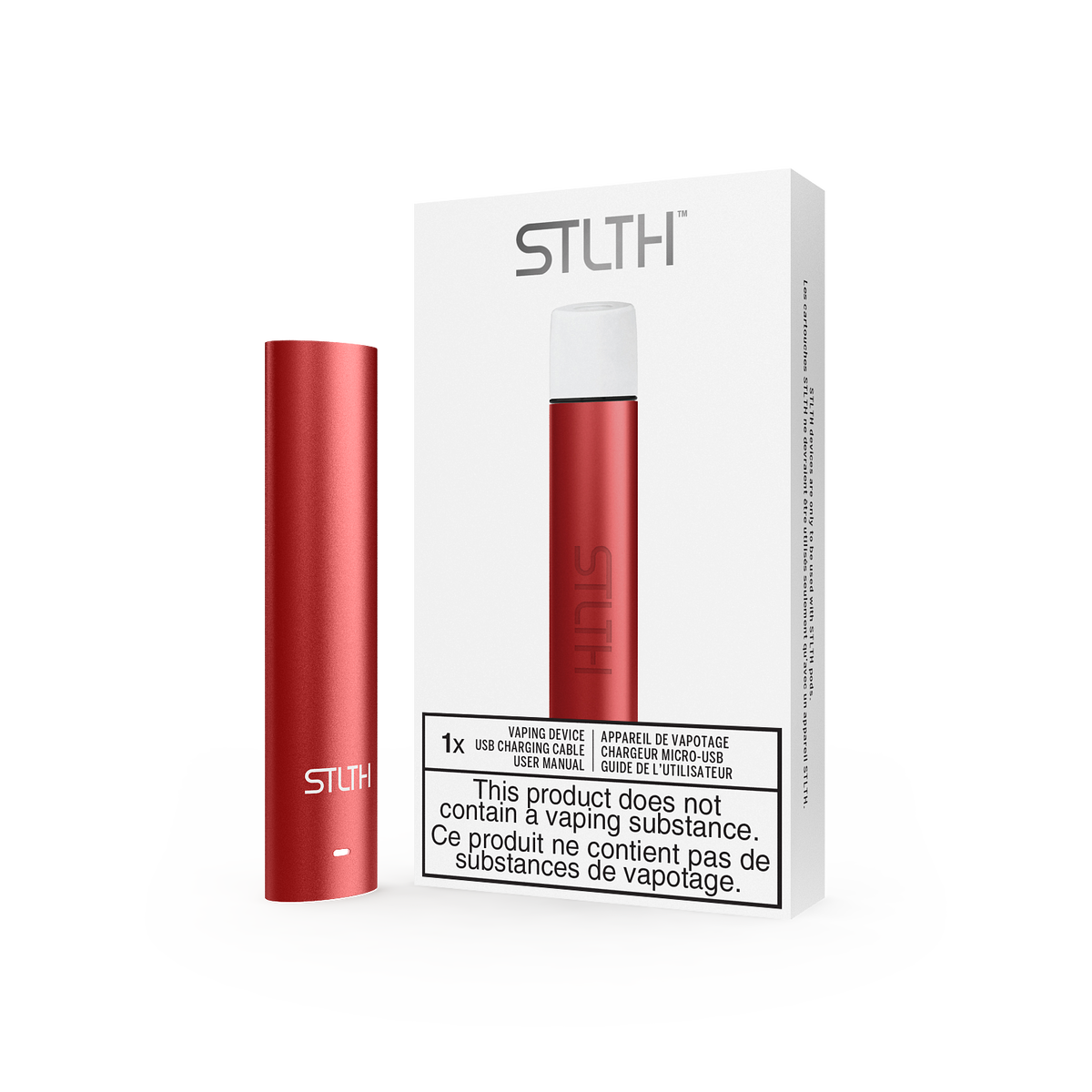 STLTH Device Type C - Red Metal — Fat Panda Webstore