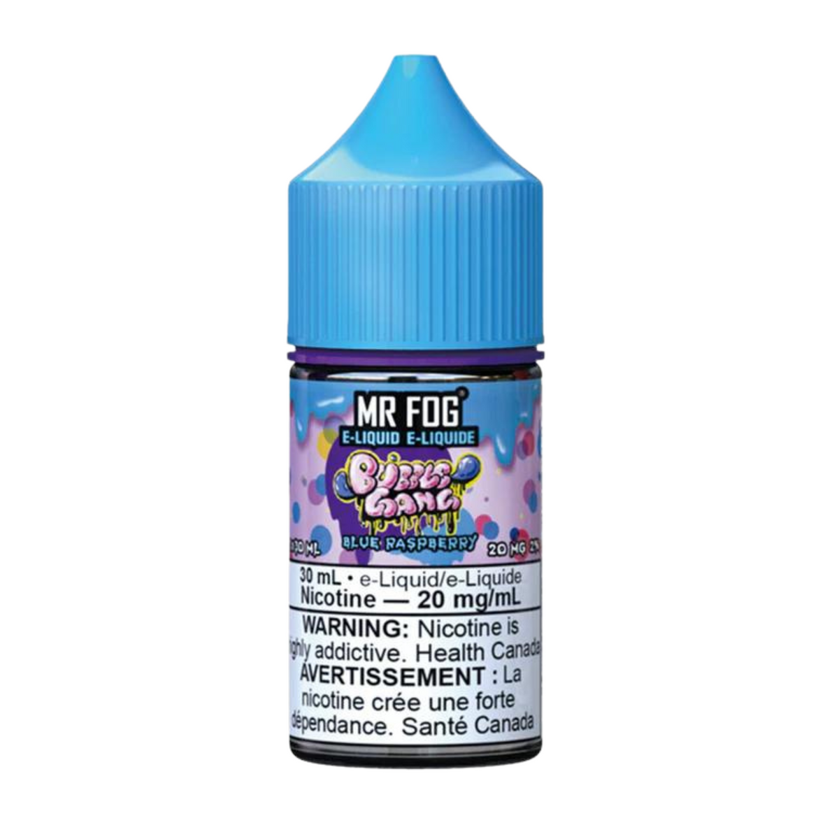 Mr. Fog Salt Bubble Gang Blue Raspberry 30ml 20mg — Fat Panda Webstore