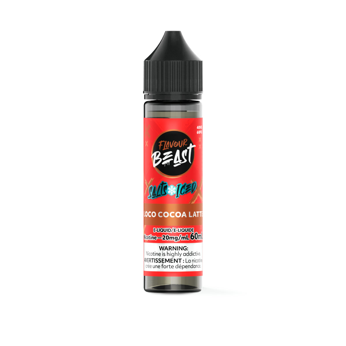 Flavour Beast Salt - Loco Cocoa Lat 60ml — Fat Panda Webstore