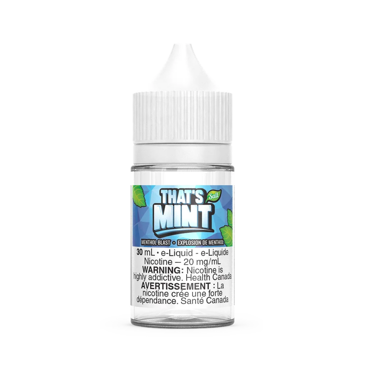 That's Mint Salt Menthol Blast 30ml 20mg — Fat Panda Webstore