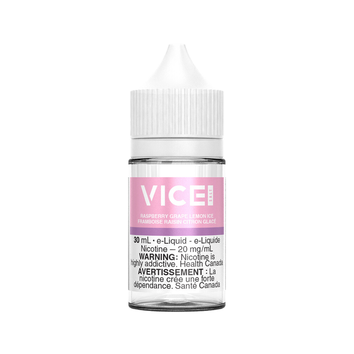 Vice Salt - Raspberry Grape Lemon Ice 30ml — Fat Panda Webstore