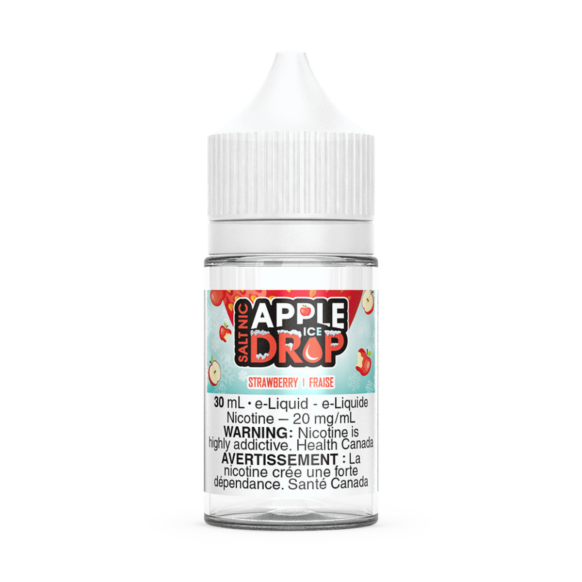 Apple Drop Ice Salt - Strawberry 30ml — Fat Panda Webstore