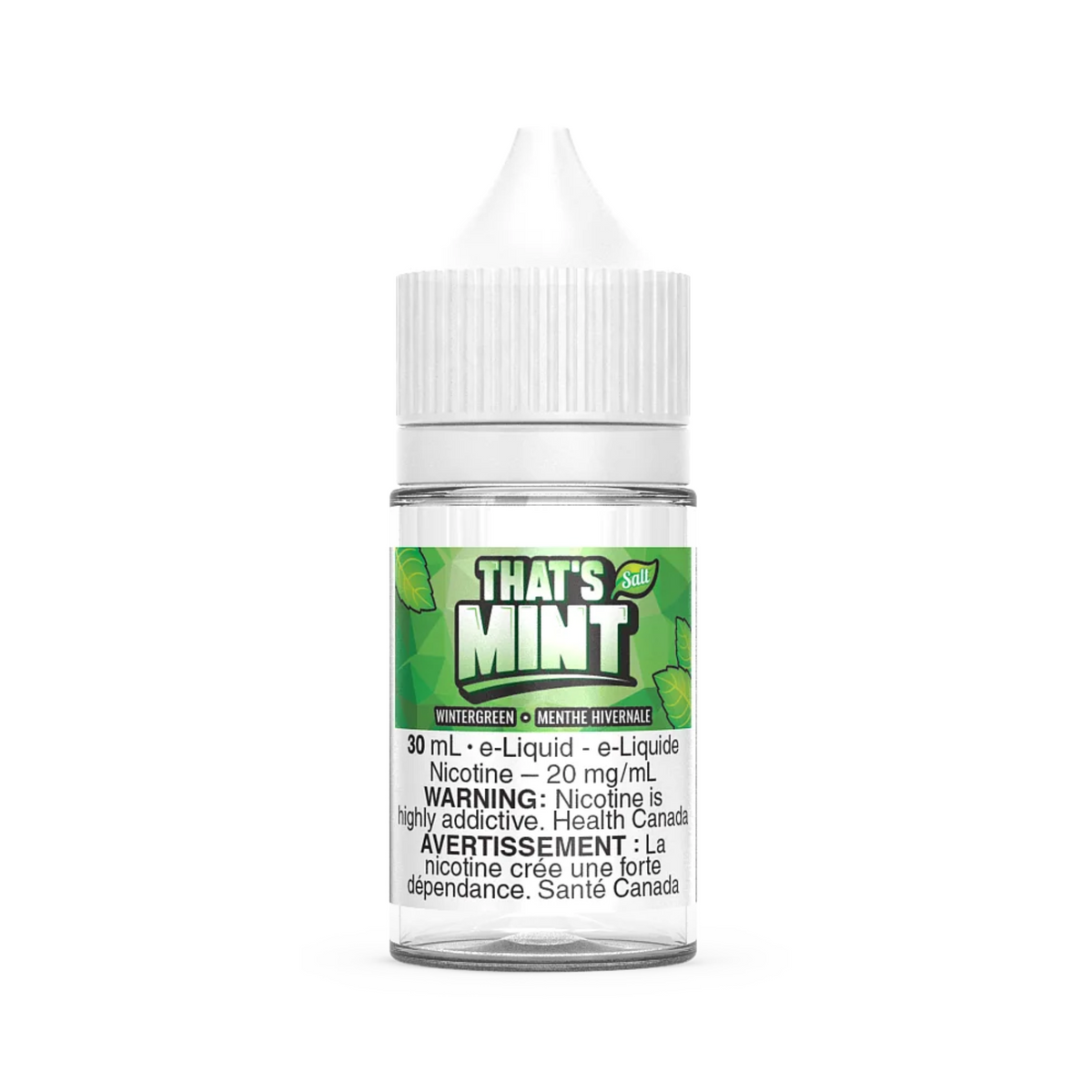 That's Mint Salt Wintergreen 30ml 20mg — Fat Panda Webstore